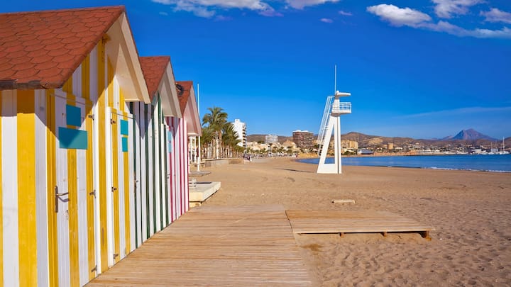 Appartement Lumineux à 50m De La Plage Avec - El Campello