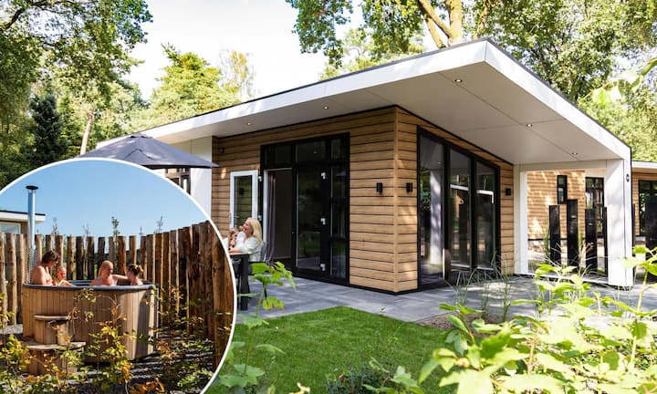 Silva 5 Personen Wellness (Hottub) - Veenendaal