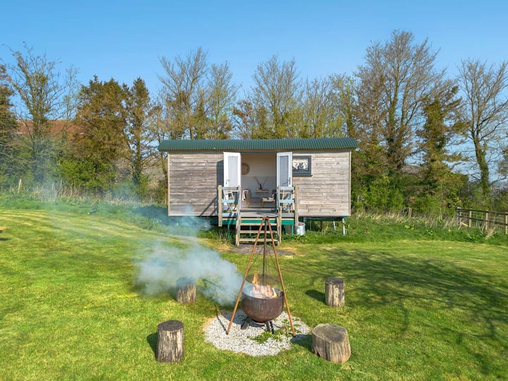 Orchard Hut - Camping Available/on-site Spa - Dartmoor Forest