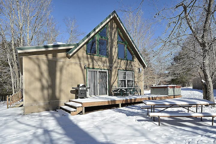Creekside Cabin Walk To Timberline Slopes & Lodge! - Canaan Valley, WV