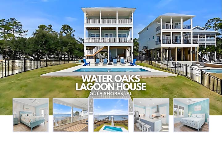 Lagoon Dream Escape | Heated Pool + Dock | Deals! - Gulf Shores, AL
