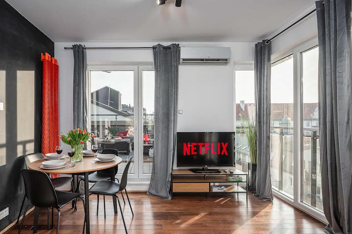 Lumina | 3-room Apart With Large Terrace - Warsaw