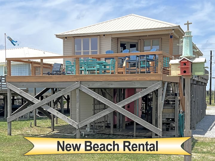 Fin And Bridge - New Beachfront - Island Realty - Grand Isle, LA