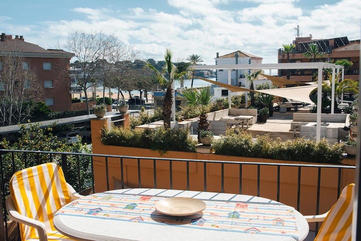 Logement 2 Ch Vue Sur Mer Très Agréable - Sant Feliu de Guíxols