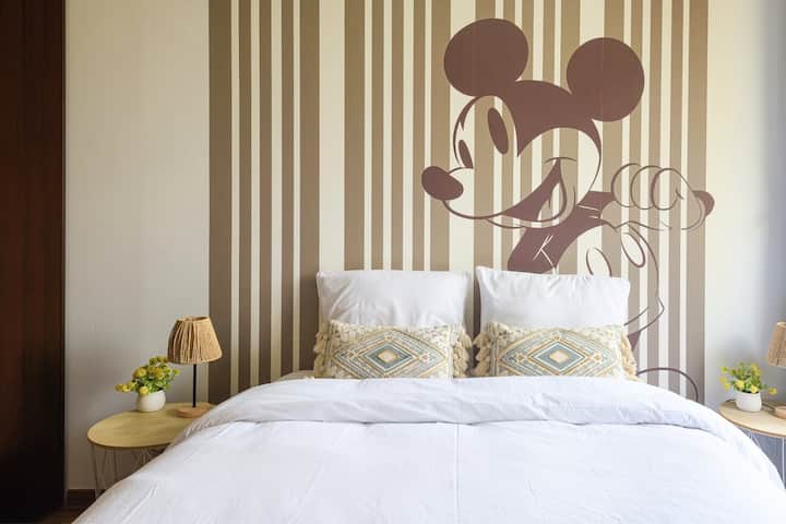 Le Saule - T2 Balcon & Parking - Disneyland - Serris