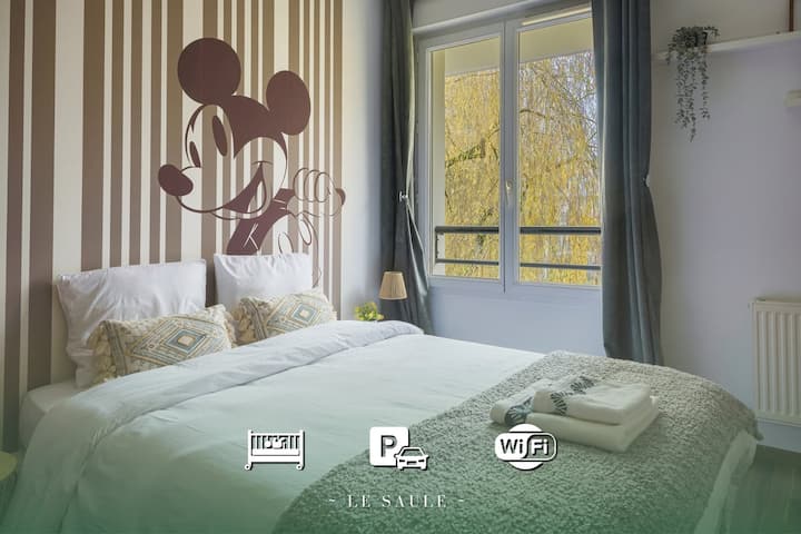 T2 Avec Balcon & Parking – Disneyland | Le Saule - Serris