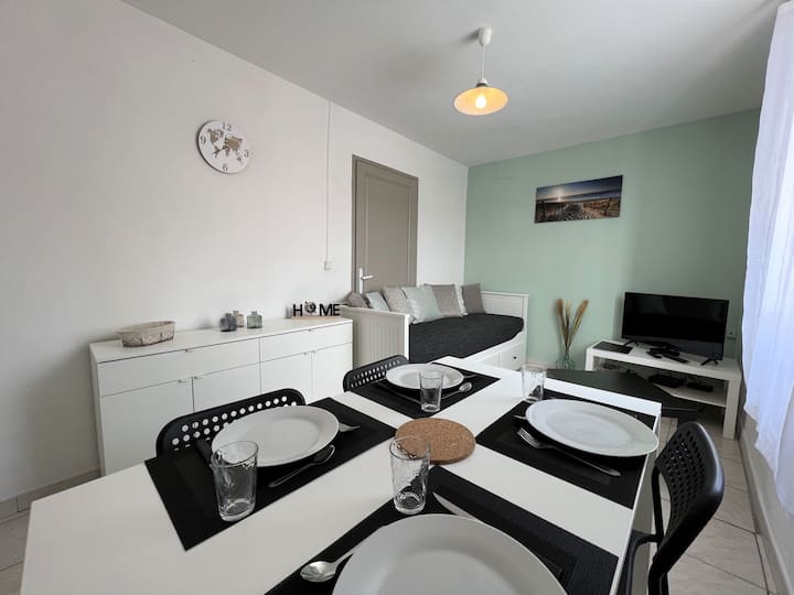 *Aptcitystay Hugo * Appartement 60m² * 2 Chambres - Apt