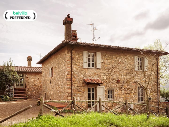 Villa En Toscane Avec Piscine Chauffée - Poppi