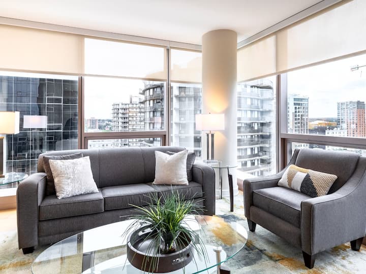 Luxury Apt W/ Gym Downtown - Stamford