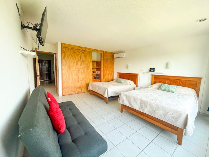 Studio C/view, Beach & Pool Access Cancún - Cancún