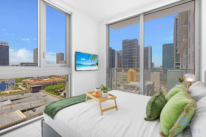 Amazing 2br Apartment + Gym + Pool - Miami, FL