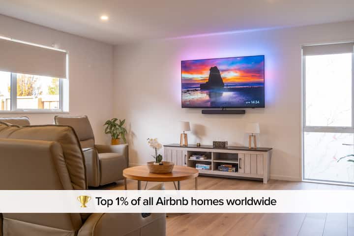 Games Room | Pet Friendly | Family Home | Sleeps 6 - Prebbleton