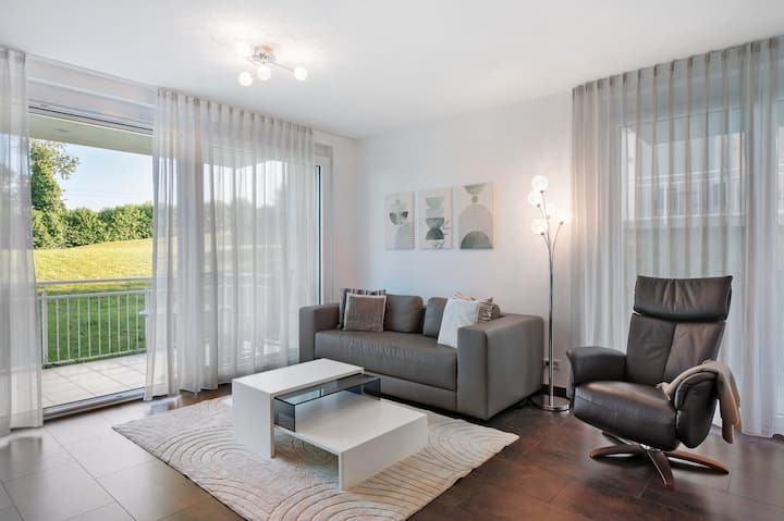 Schicke Ferienwohnung Am Golfplatz - Bad Bellingen