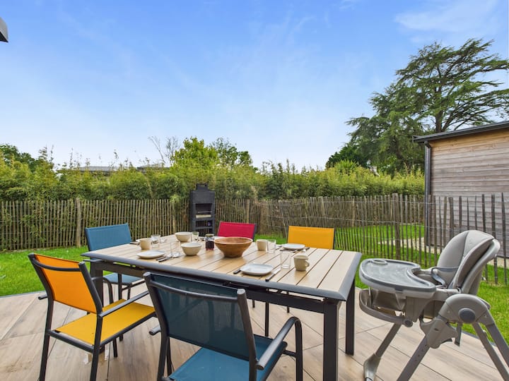 Maison Neuve Avec Terrasse Et Jardin Pour 6 - Beg Meil