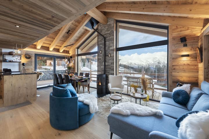 Chalet Kamelia - Luxury Chalet For 7 La Tzoumaz - Verbier