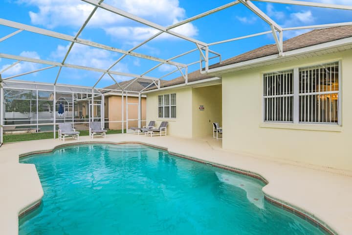 Lovely Pool Home, Pets Considered. Orlando 1744 - Orlando International Airport (MCO)