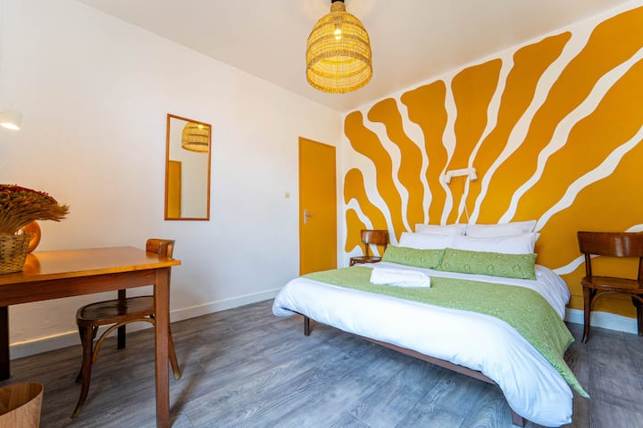 Au Bon Landais Surf Hotel - Chambre Pour 3 - Biscarrosse