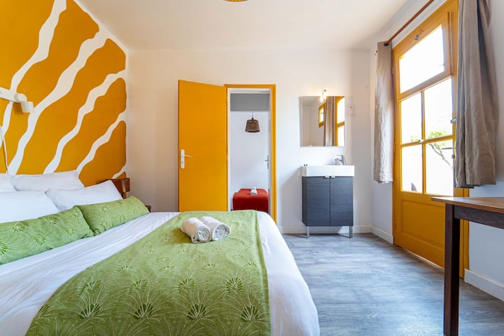 Au Bon Landais Surf Hotel - Chambre 5 Personnes - Biscarrosse