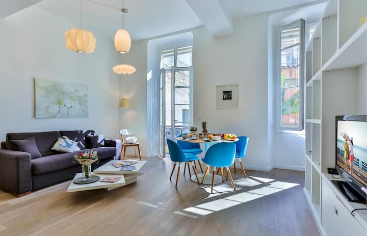 Liberté - Centre Ville Spacieux Avec Clim - Nizza