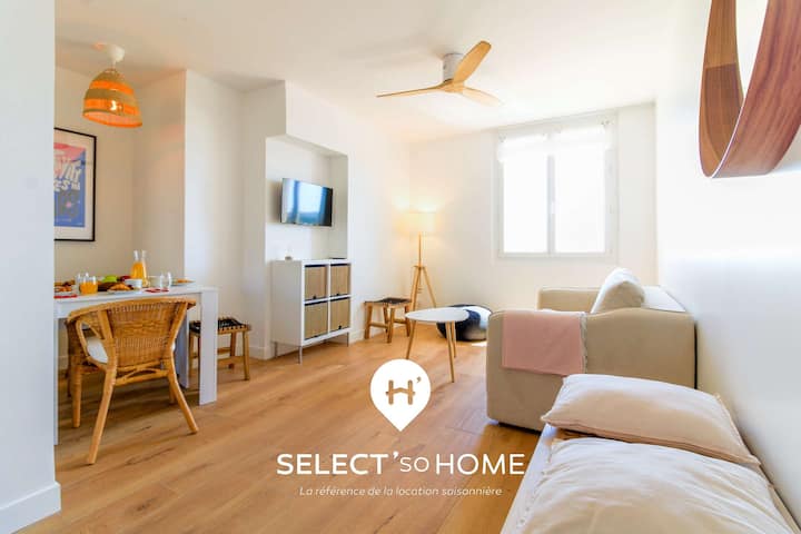 T3 Vue Mer Au Centre Ville Par Select'sohome - Le Lavandou