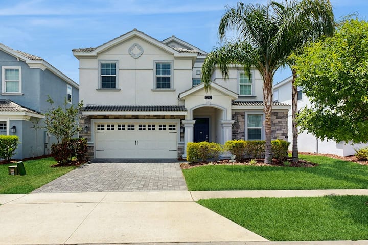 8 Br Home With Private Pool And Wifi - Davenport, FL