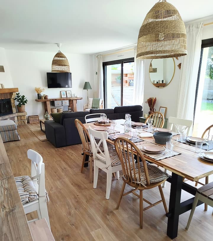 Maison Familiale 8 Pers Avec Spa Et Sauna - Finistère