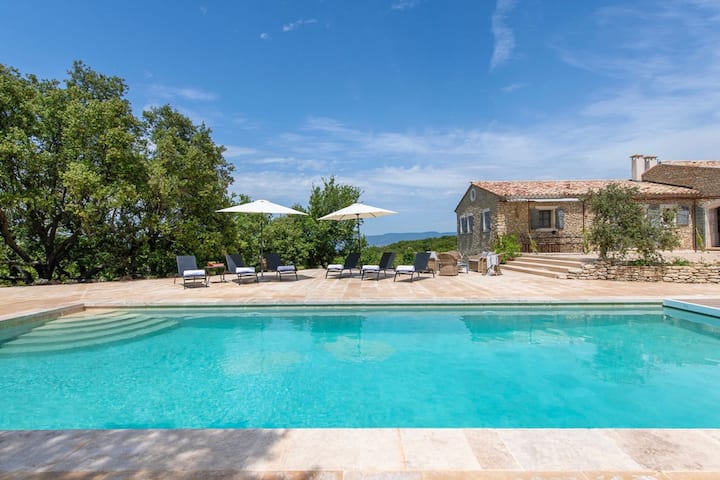 Elegant Luberon Villa With Garden &Amp; Private Pool I - Bonnieux