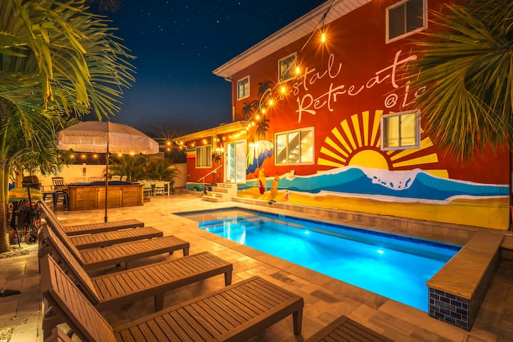 Arcade Fun! Hot Tub, Heated Pool, 5 Min To Beach - Hillsborough County, FL