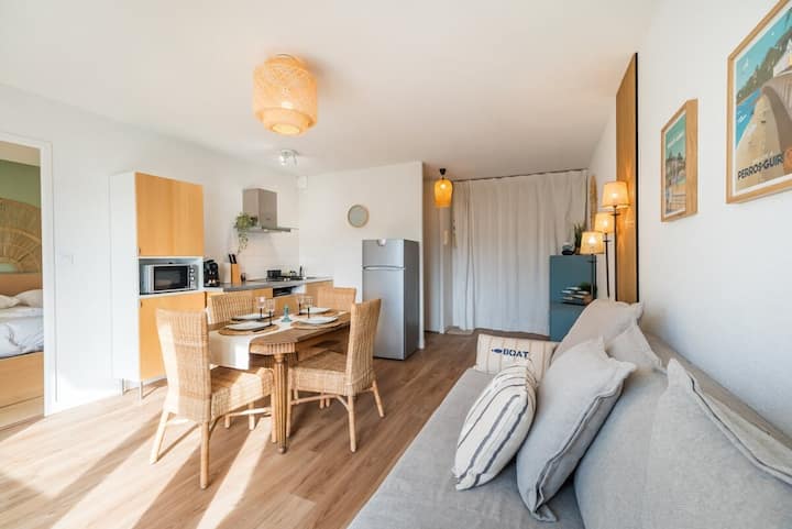 Bel Appartement, Plage De Trestraou - Perros-Guirec