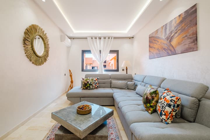 Guéliz – Appart Moderne Proche M-avenue / Piscine - Marrakesh