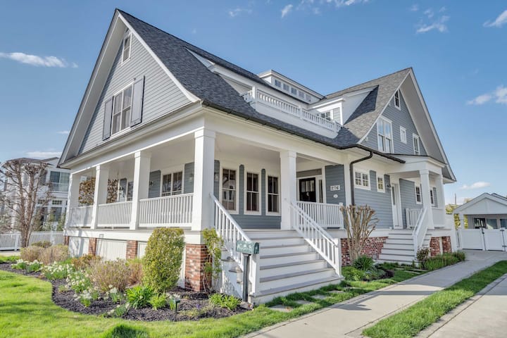 Saltwater Splendor: 5 Bedroom Retreat, With Pool - Avalon, NJ