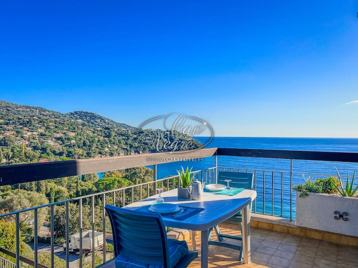 Appartement 4 Pers Vue Mer Résidence Avec Piscine - Rayol-Canadel-sur-Mer