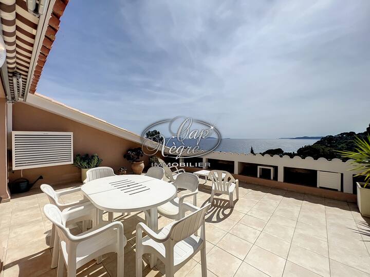 Appartement T2 Avec Terrasse 3 éToiles Vue Mer - Rayol-Canadel-sur-Mer