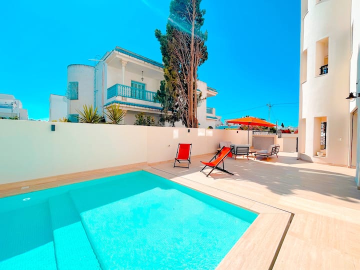 Villa Ambre : Détente, Piscine Privée & Hammam - Tunísia