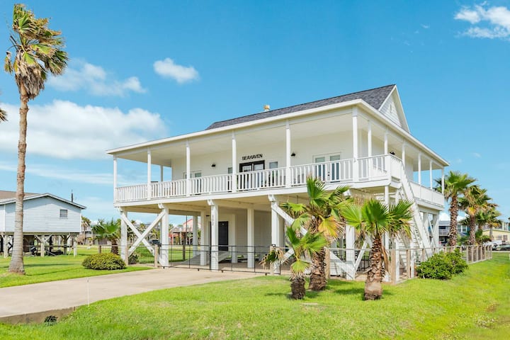 Seahaven - Beach Views - Family Friendly - Fenced - Surfside Beach, Freeport