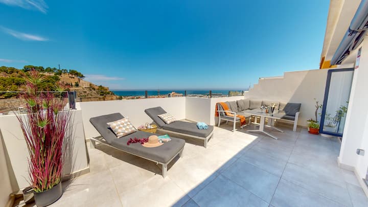Penthouse Puesta Sol Dans Le Centre De Denia. 6 Pe - Denia