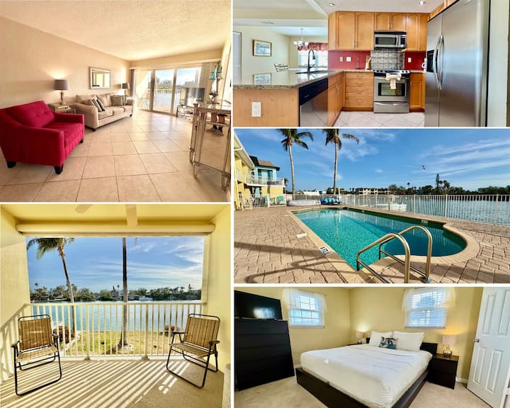 Canal-view Gem W/ Pool In Treasure Island Paradise - Treasure Island, FL