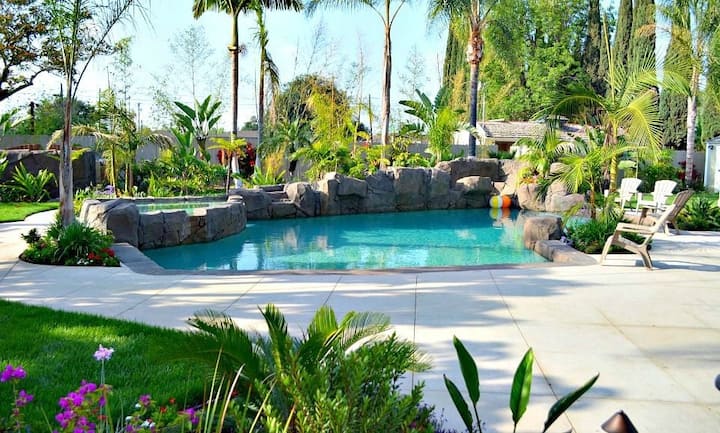 Magnificent Estate; Rock Pool/jacuzzi, Near Disney - Anaheim, CA