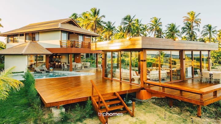 Beachfront Mansions In The Brazilian Caribbean-pe - Brazil