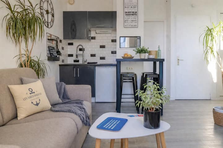 Très Joli Studio 2/4 Personnes – Cœur De Ville - Les Sables-d'Olonne