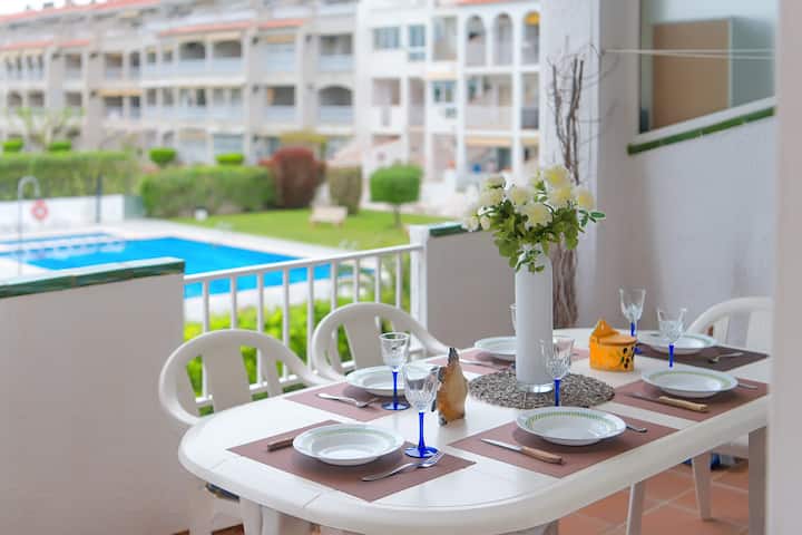 Welcs Appartement 243 Emp Avec Terrasse Et Vue - Ampuriabrava
