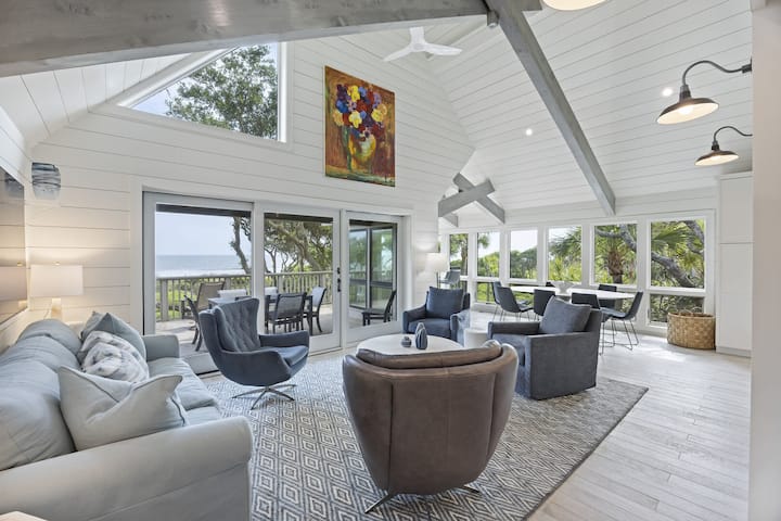 Perfect Seacape Villa W/ Oceanviews In West Beach! - Kiawah Island, SC
