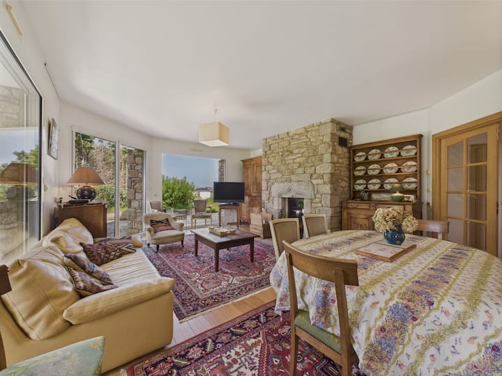 Joli Logement Pour 4 Adultes 1 Enfants - Jardin - Penvénan