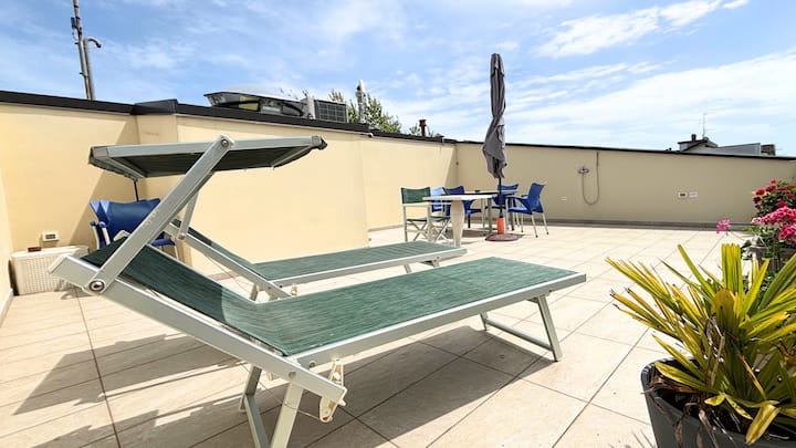 Cv013 - Cervia, Penthouse With Panoramic Terrace - Cervia
