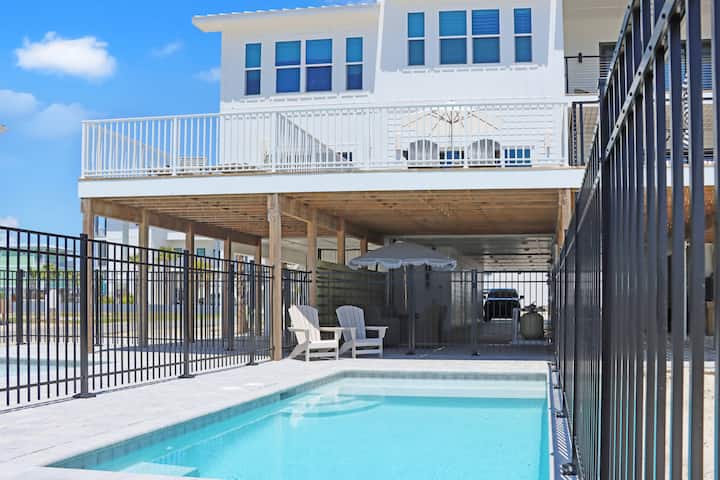 Beachfront With Private Pool-salty Sisters - Mexico Beach, FL