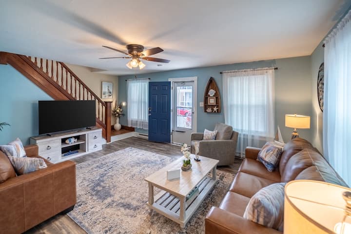 ‼️Family-friendly 4br Near Beach, Smart Tv Fun - Wildwood, NJ