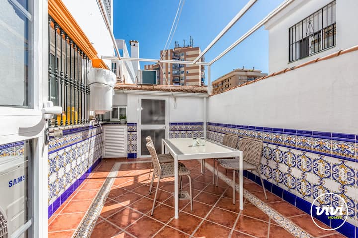 Casa Elola | Terrace - Andalusian - Fuengirola - Fuengirola