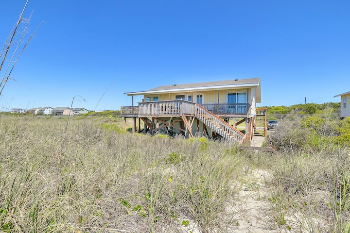 Palermo: Classic Oceanfront Cottage In Quiet - Southport, NC