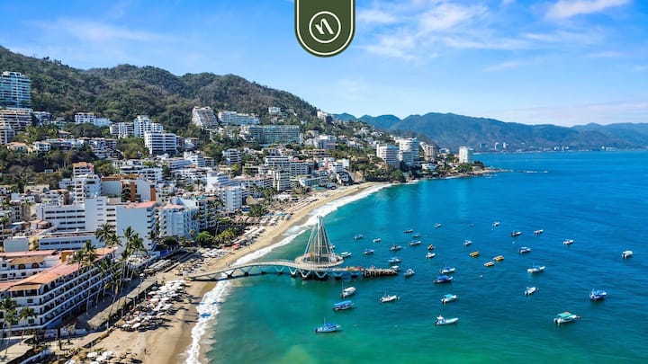 Elegant Studio In Romantic Zone - Rooftop Pool - Mexico