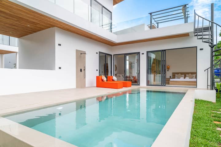 Villa Meyu 3br Private Pool + Near Fisherman's - Ko Samui